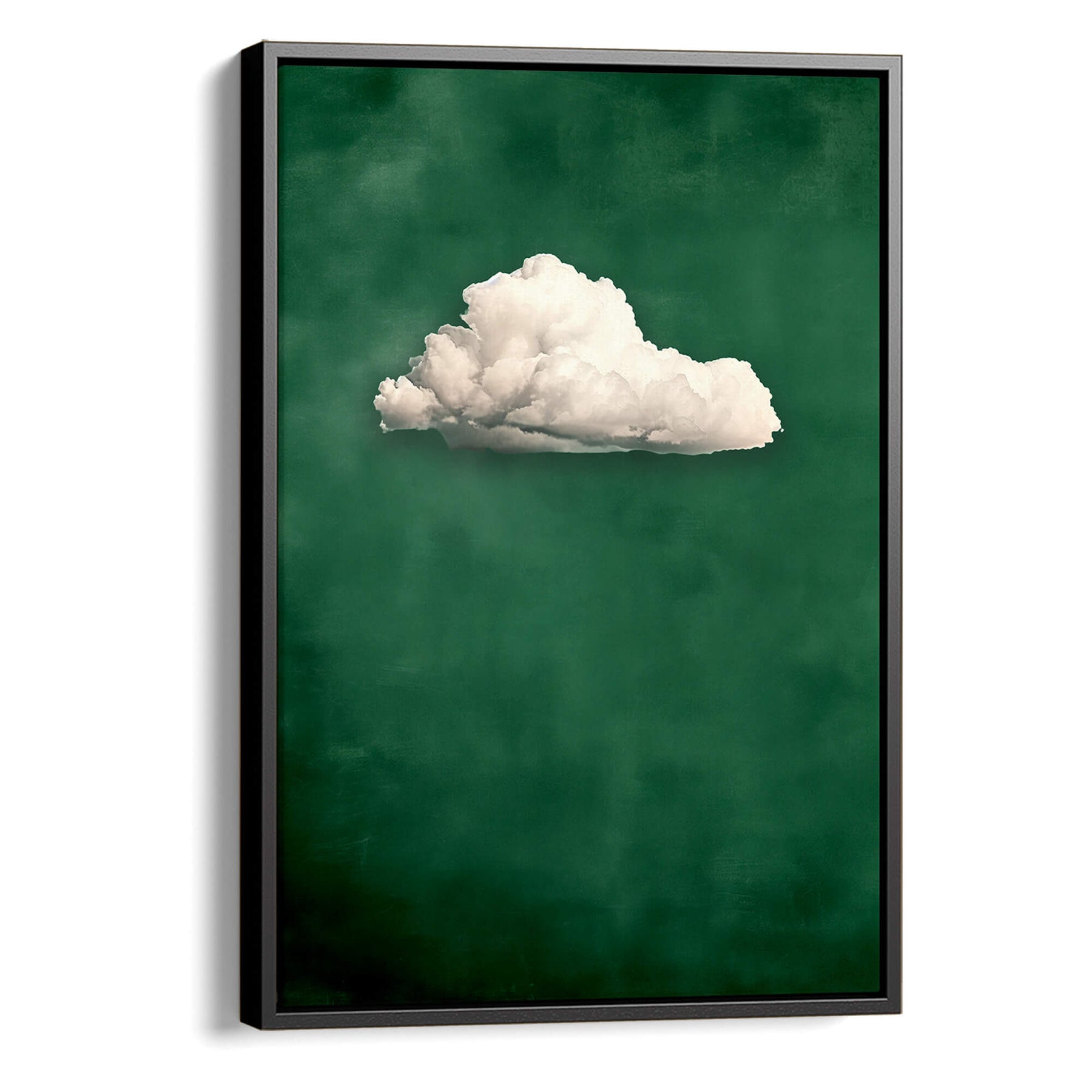 Emerald Cloud Print Large Canvas Wall Art Print For Home Bedroom