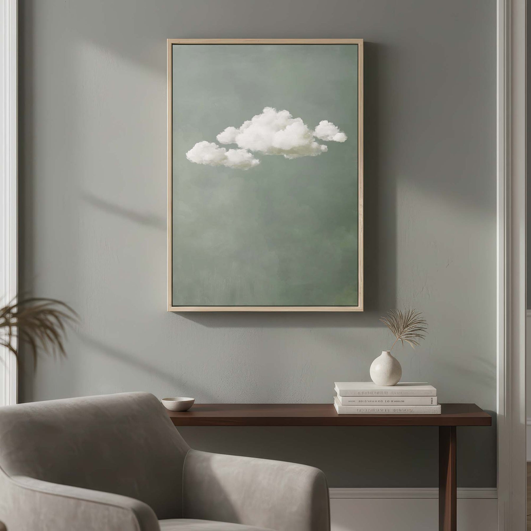 Tranquil Cloud No2 Print | Canvas Wall Art for Home – Moncasso