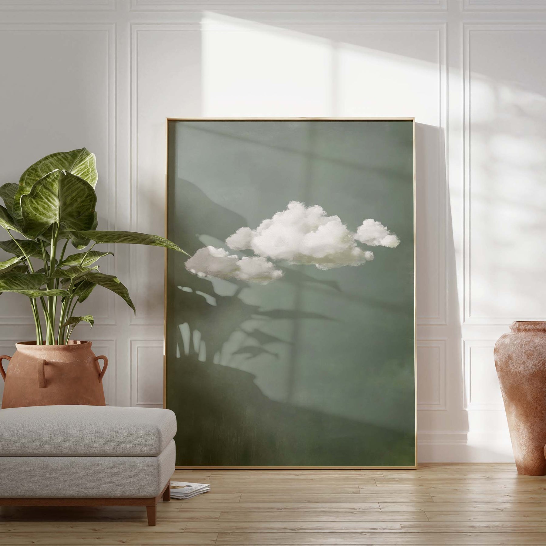 Tranquil Cloud No2 Print | Canvas Wall Art for Home – Moncasso