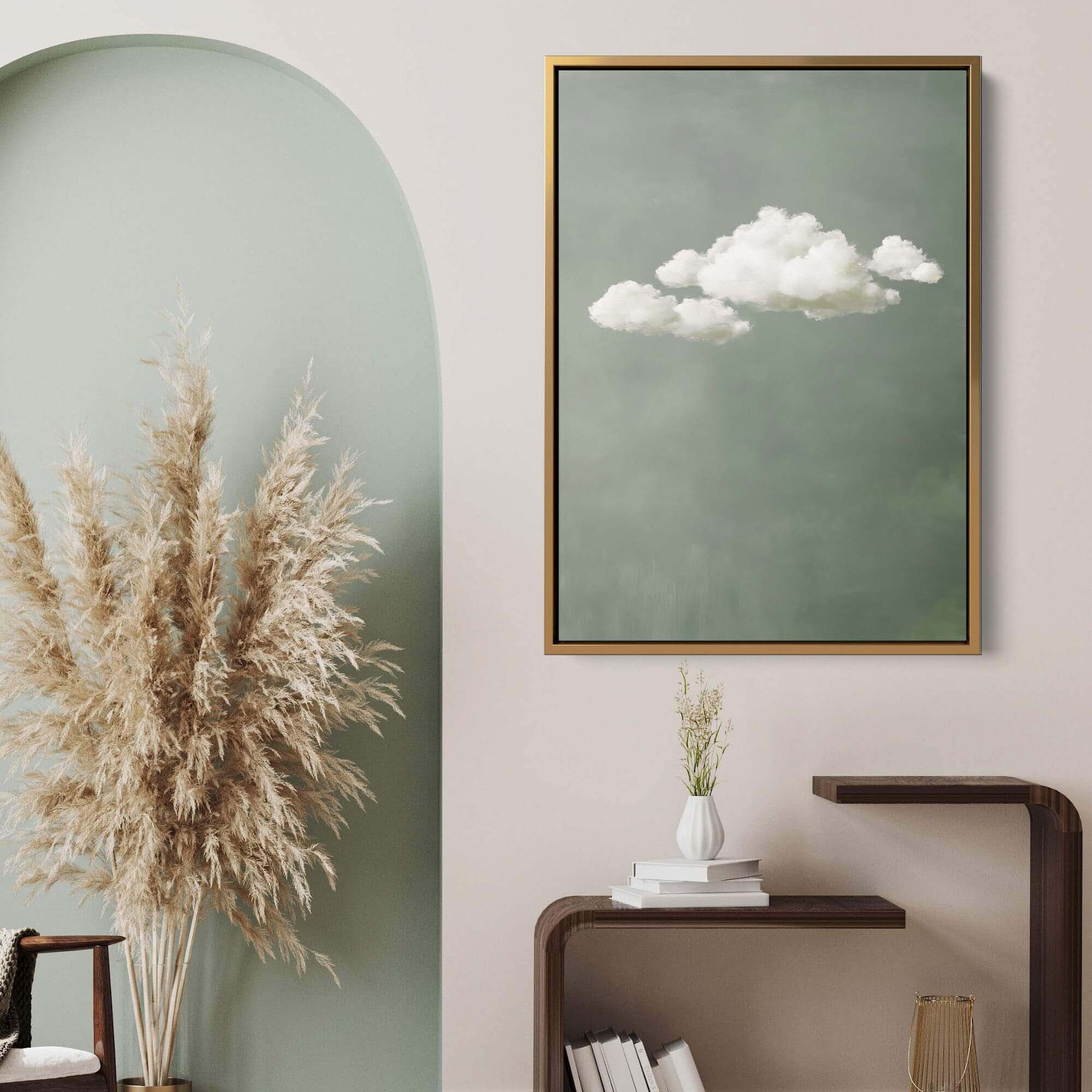 Tranquil Cloud No2 Print | Canvas Wall Art for Home – Moncasso