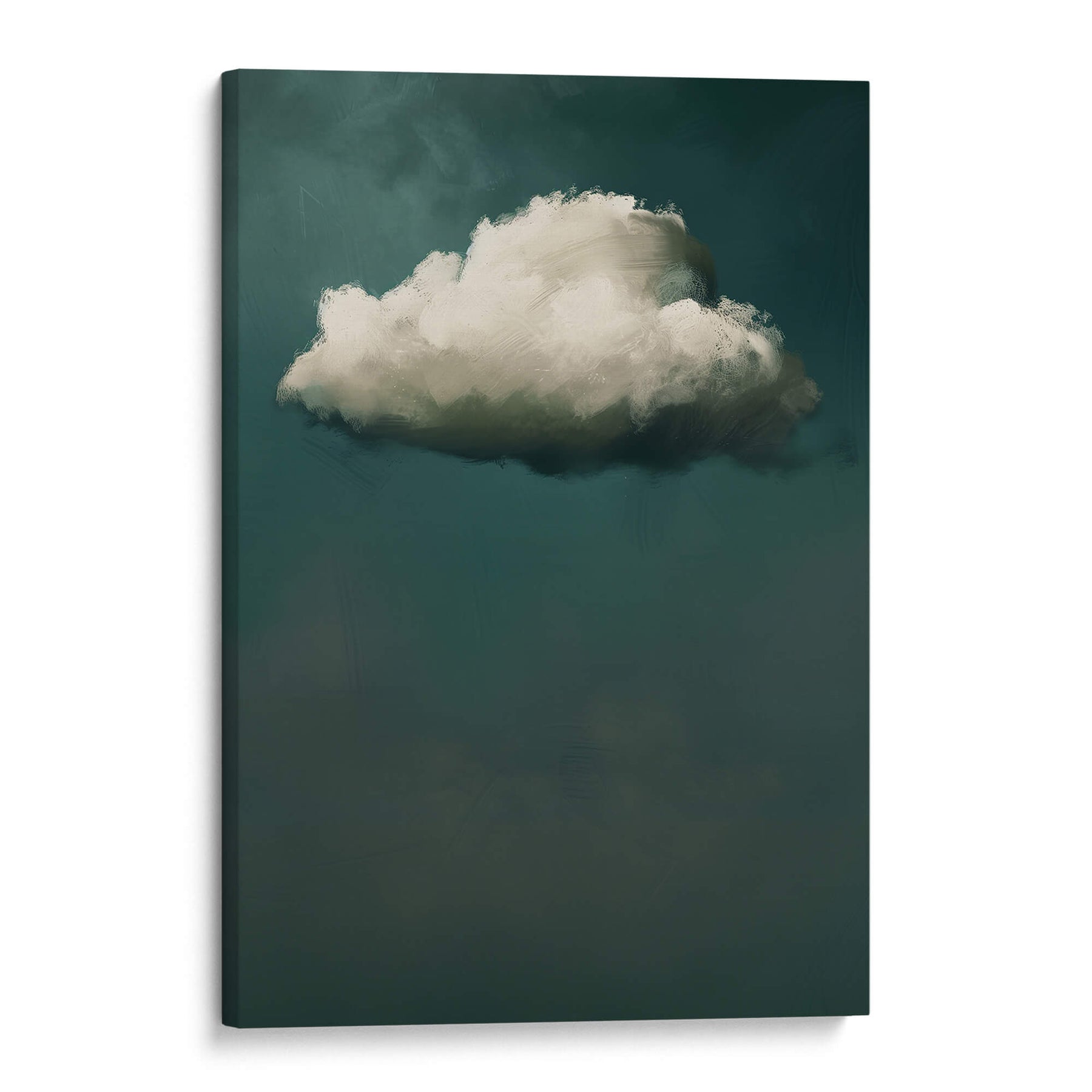 Vintage Cloud No2 Print | Large Canvas Wall Art Print for Home Bedroom – Moncasso