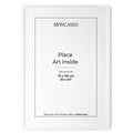 White Fine Art Frame, 75 x 100 cm – Moncasso